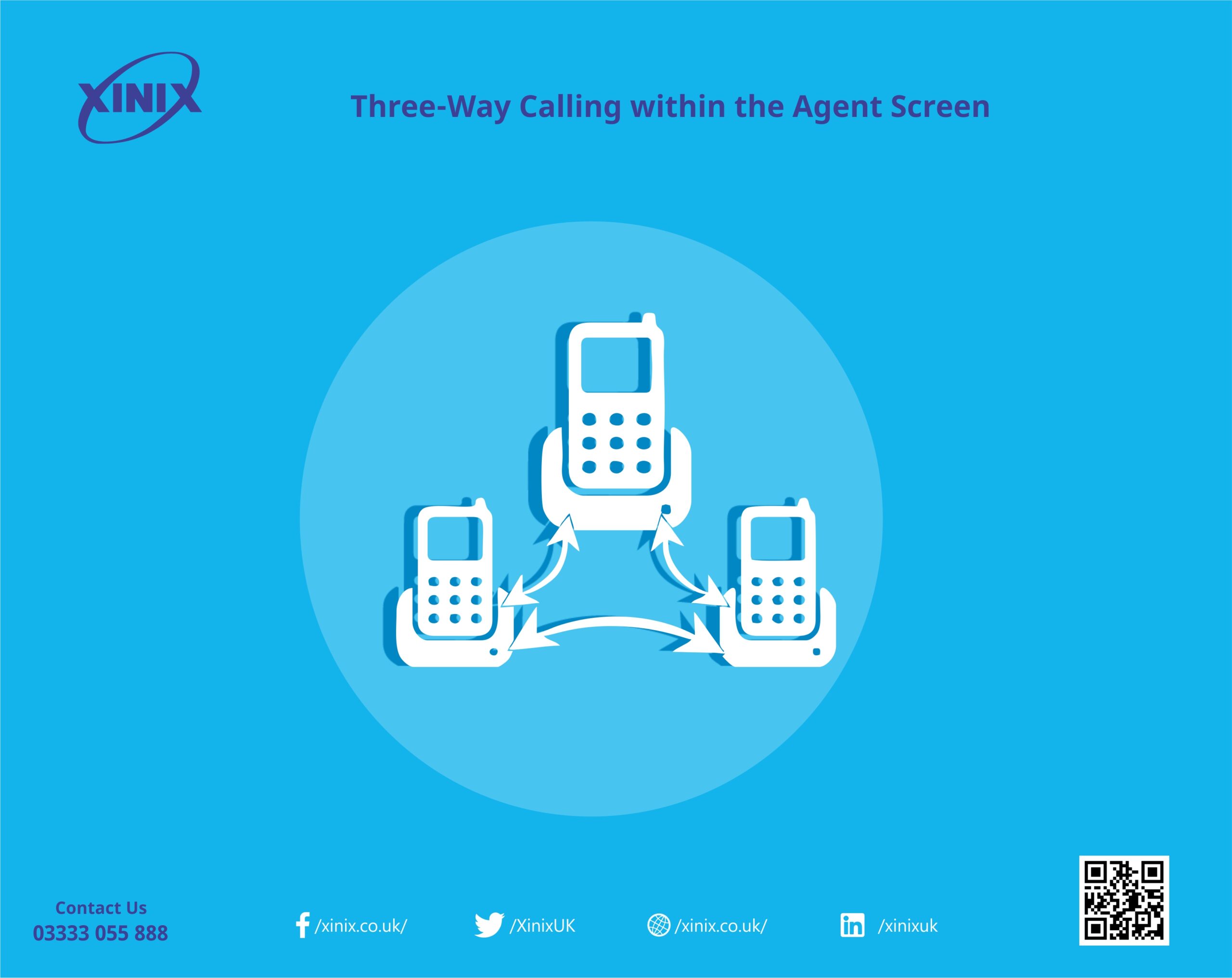 VICIdial Three-Way Calling within the Agent Screen - Xinix Pro